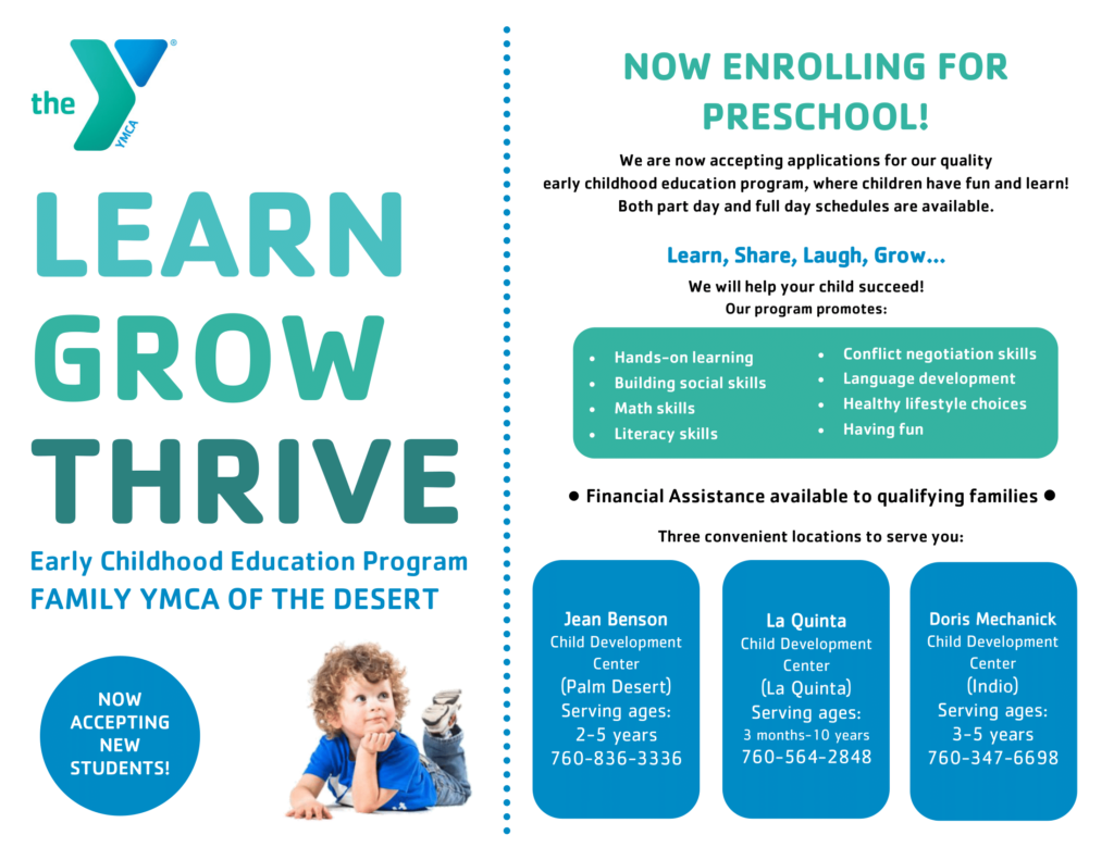 Early Childhood Education (ECE) Preschool Program at the YMCA of the ...