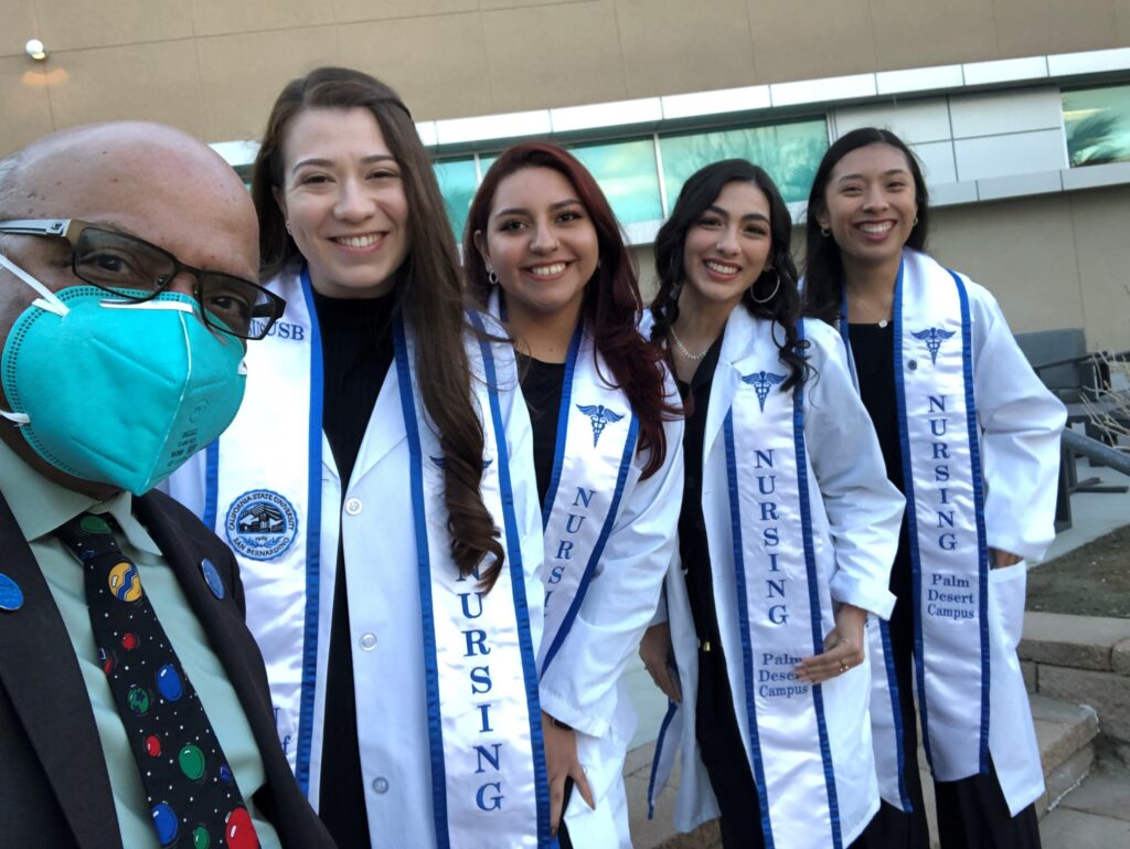 CSUSB Palm Desert Campus holds pinning ceremony for graduating nurses ...